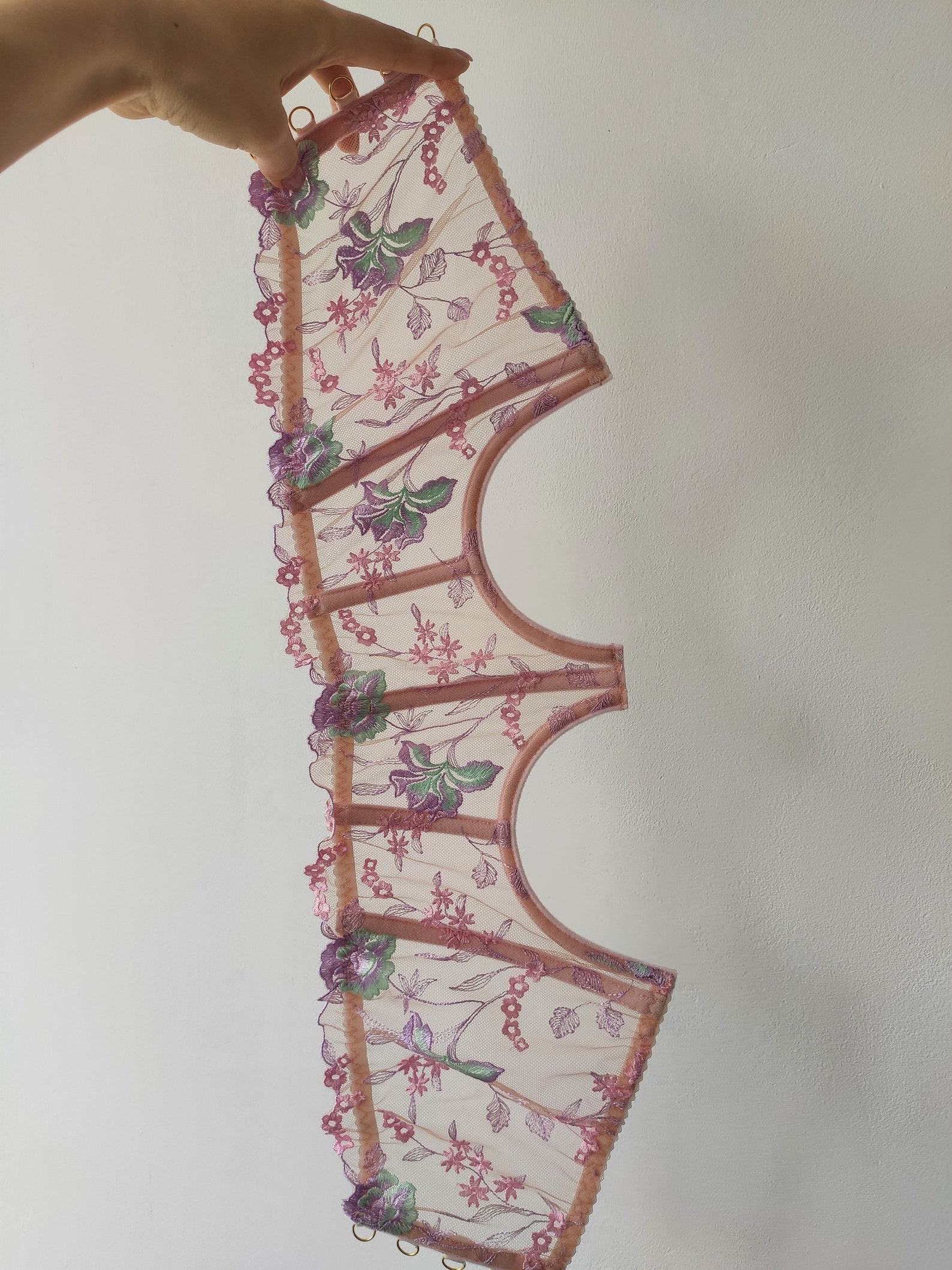 Cupless Corset, Сorset Belt, Pink Corset, Underbust Corset With ...