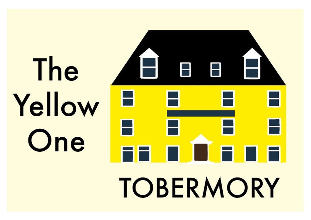 Tobermory Print the Yellow One A4 Size - Etsy