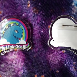 My Little Kaiju Pin - Etsy