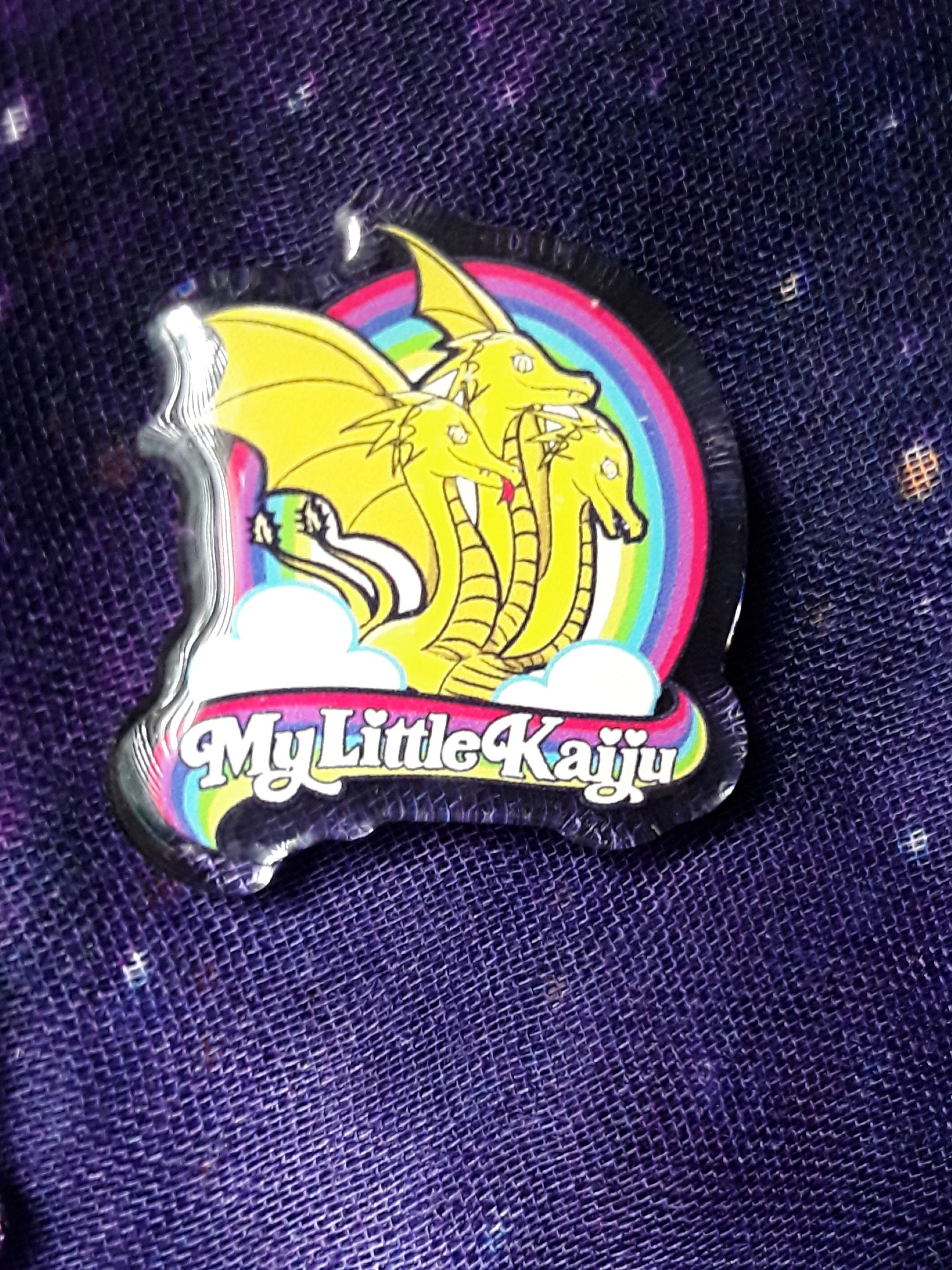 My Little Kaiju Pin - Etsy
