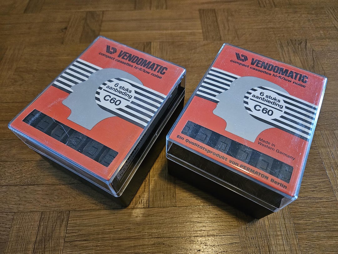 Vendomatic Cassette Tapes (box) - Etsy