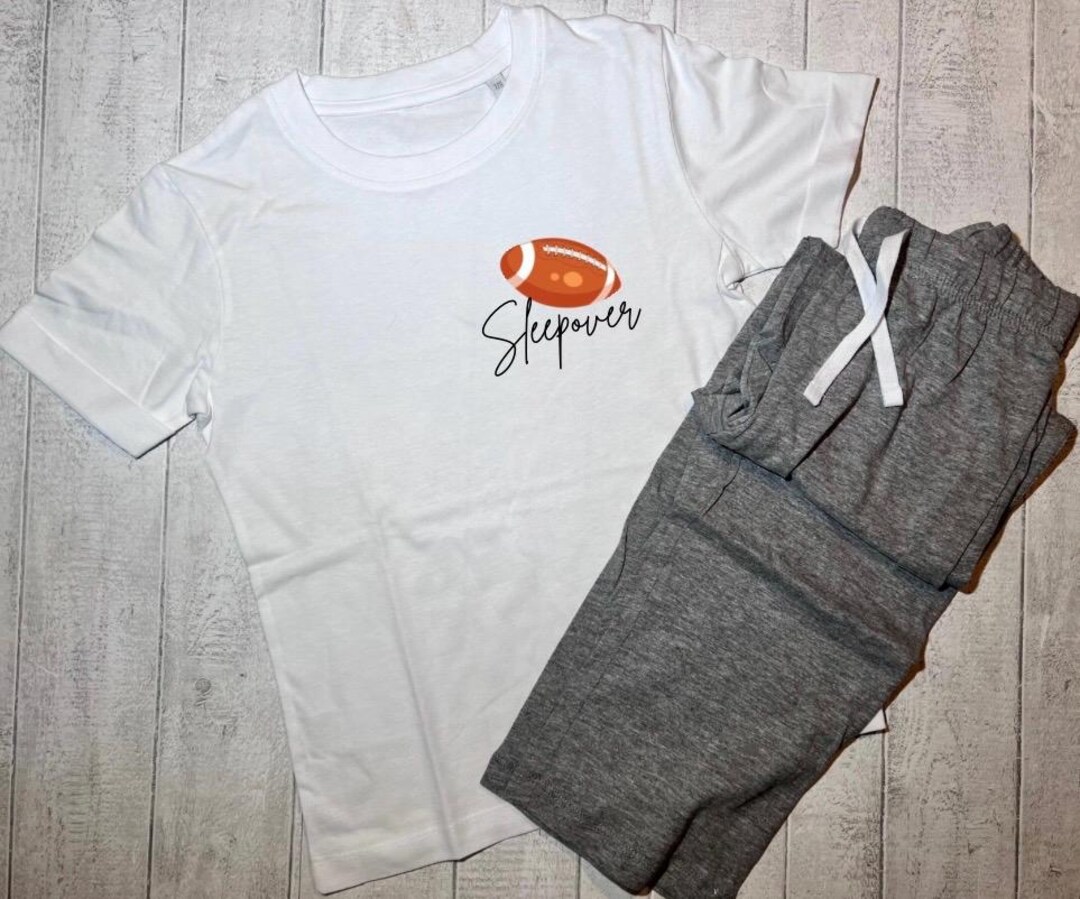 BOYS SLEEPOVER PYJAMAS | Boys Sleepover Party | Kids Football Party ...