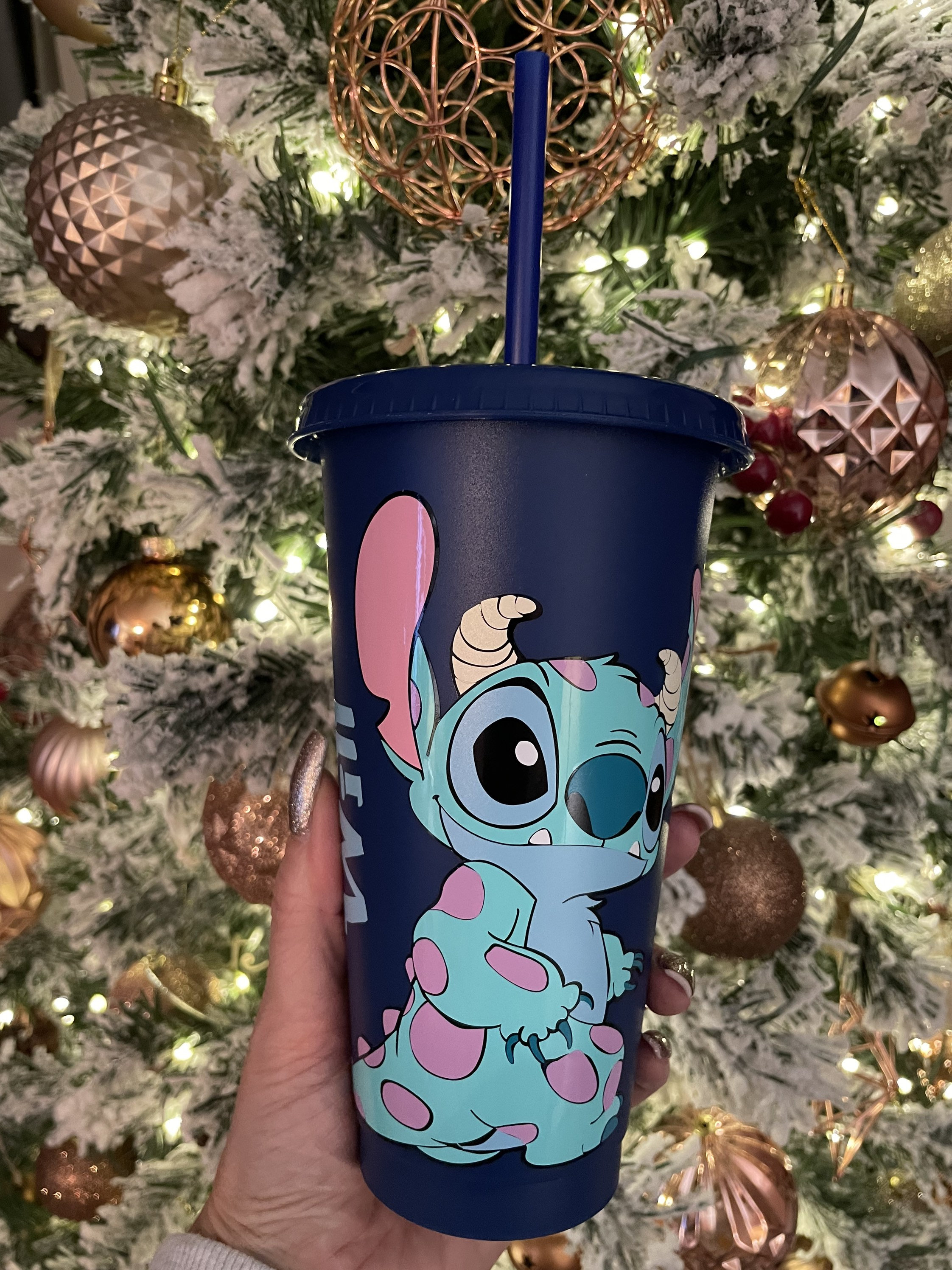 Monsters Inc Sully Stitch Inspired Cold Cup / Gift for Her / - Etsy UK