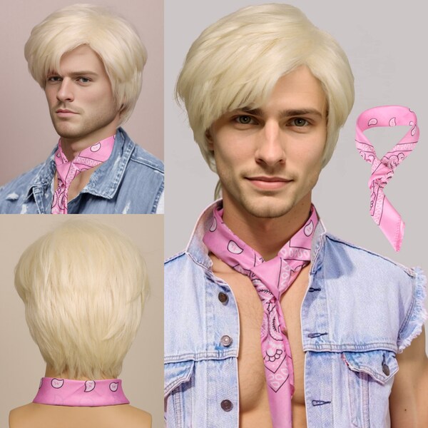 Mens Ken Wig - Etsy