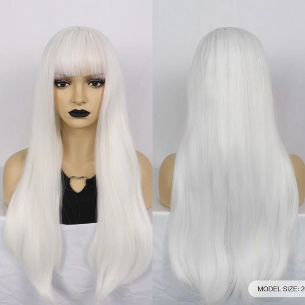 White Wig - Etsy
