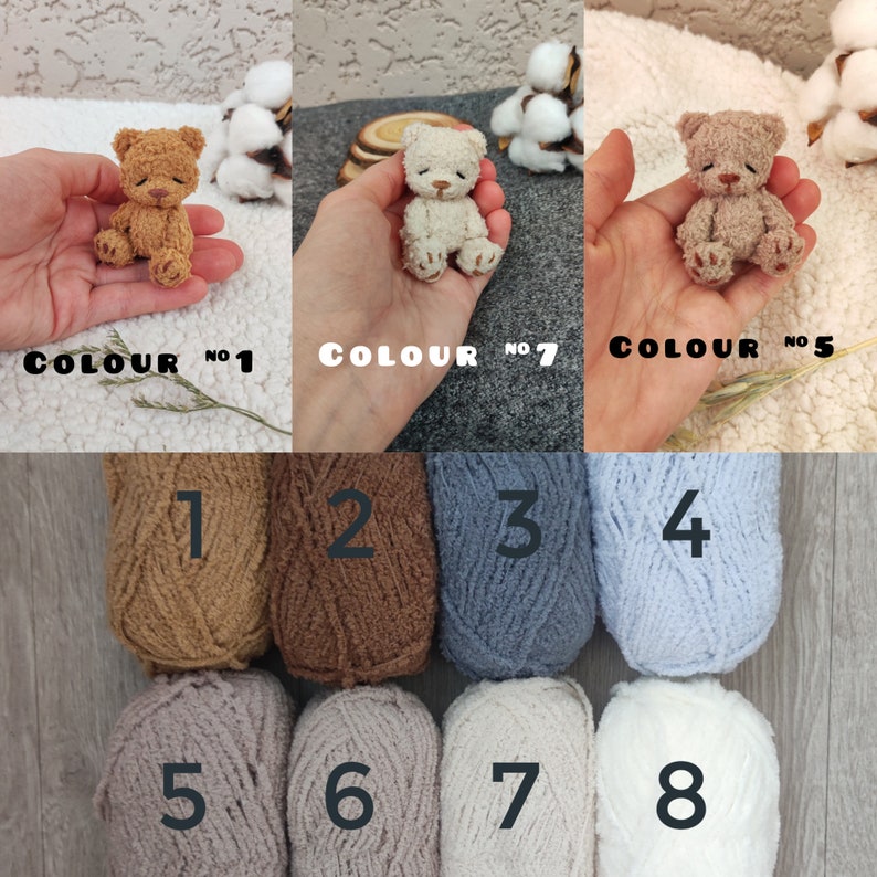 Pocket Hug Plushie Mini Teddy Bear Cute T. Tiny Stuffed Animal No ...