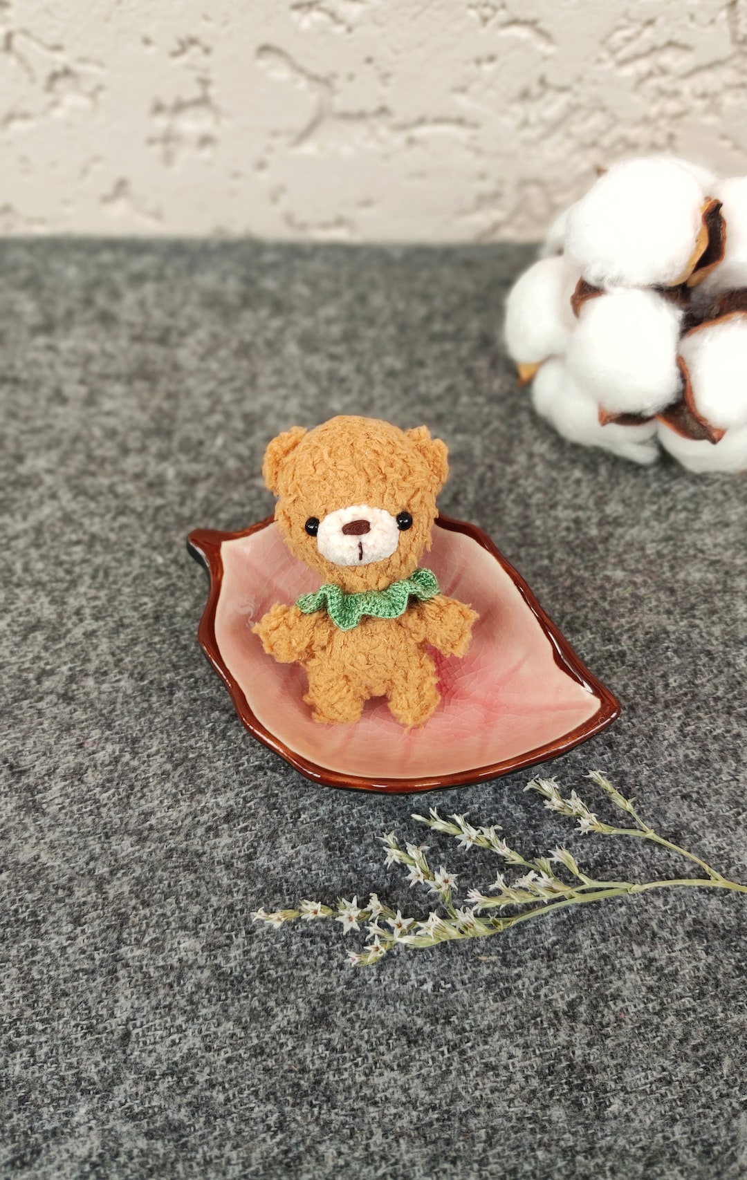 Pocket Pet Plushie Stuffed Teddy Bear. Cute Fluffy Mini Teddy Toy ...