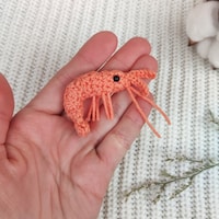CROCHET PATTERN Shrimp No-sew Amigurumi by Mevvsan [PDF Instant ...