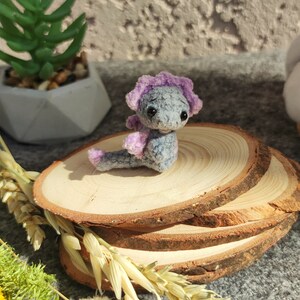 Miniature Dragon Collectiable Toy. Micro Stuffed Dino. Cute Plushie ...