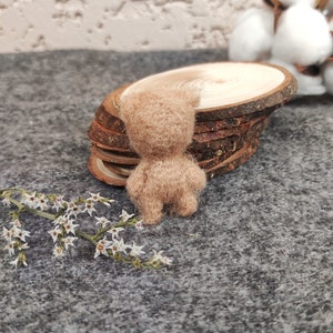 Tiny Teddy Bear Plushie Friend for Doll. Cute Micro Stuffed Animal for ...