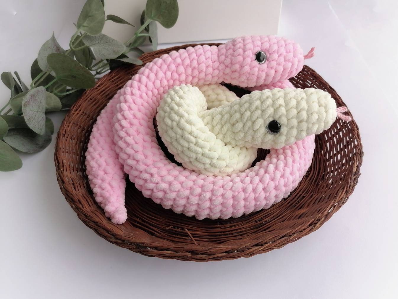 Snake Stuffed Animal Snake Plush Toy Realistic Snake 21st | Etsy