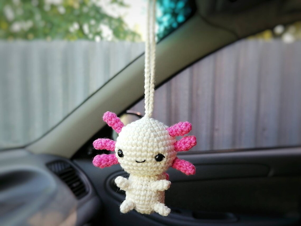 Axolotl Car Accessories Car Rearview Mirror Charm Axolotl | Etsy