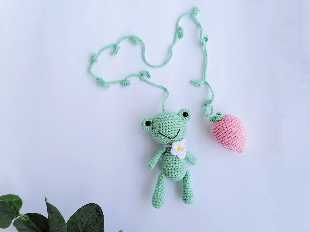 Frog Rear View Mirror Accessory Strawberry Car Accessories - Etsy