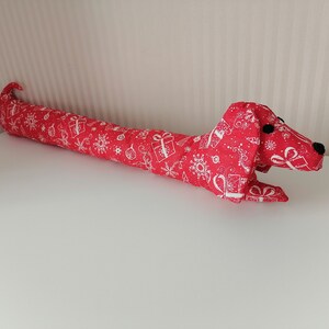 Door Draft Stopper Decorative, Dog Draft Stopper Christmas, Long Draft ...