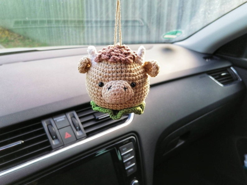 Cow Car Accessories for Man Highland Cow Car Decor Cow Gifts - Etsy UK