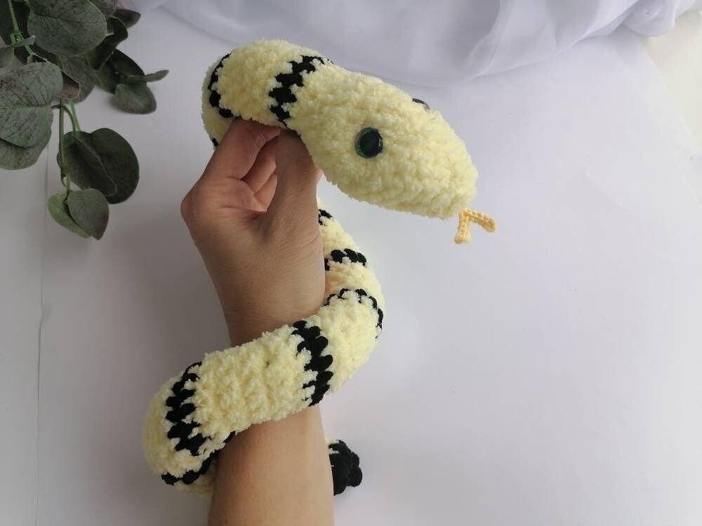 Snake Plush Stuffed Animal Snake Collectible Snake Snake | Etsy