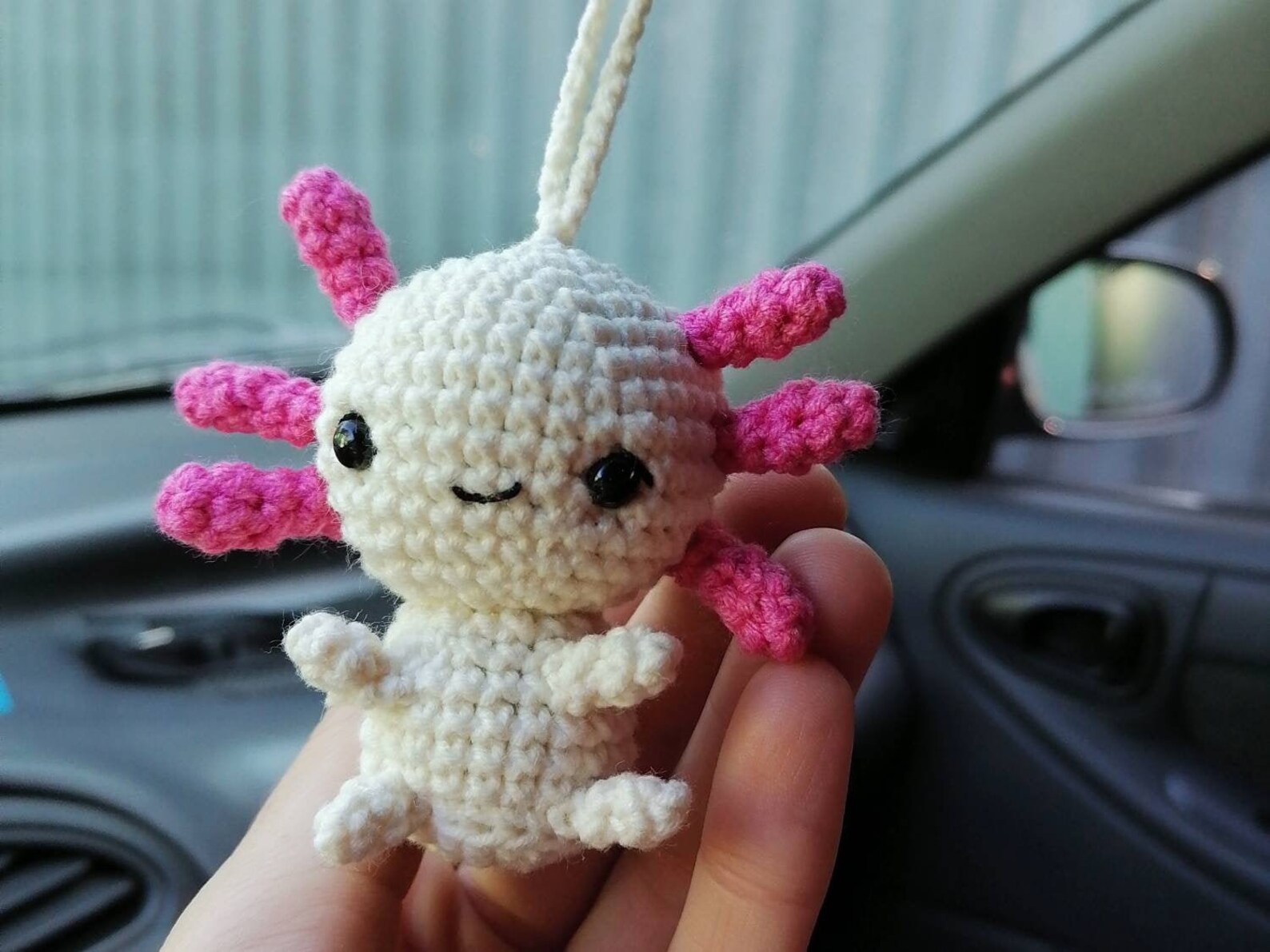 Axolotl Car Accessories Car Rearview Mirror Charm Axolotl - Etsy