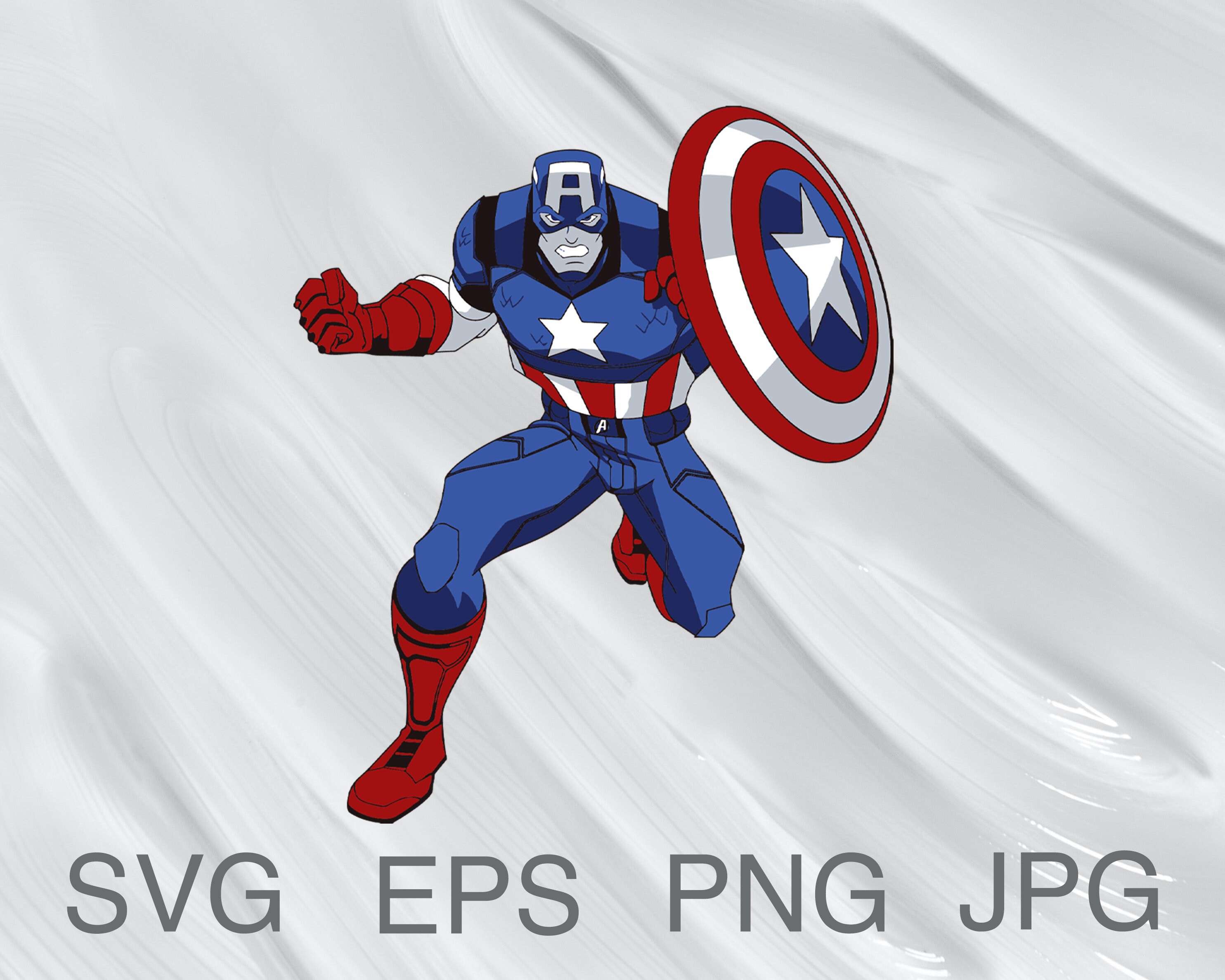Captain America svg files captain America png superhero svg | Etsy
