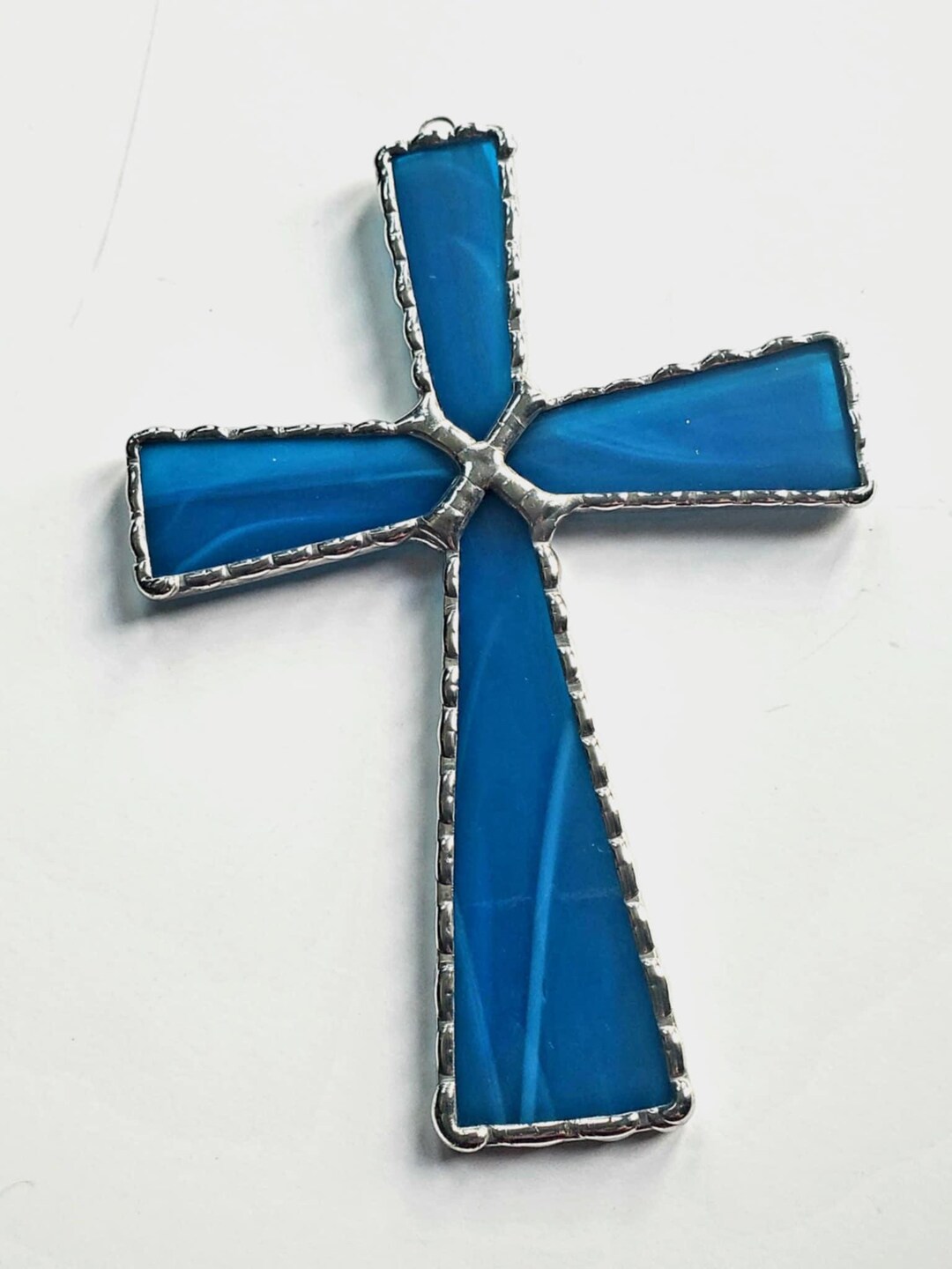 Stained Glass Cross Ornament, Suncatcher - Etsy