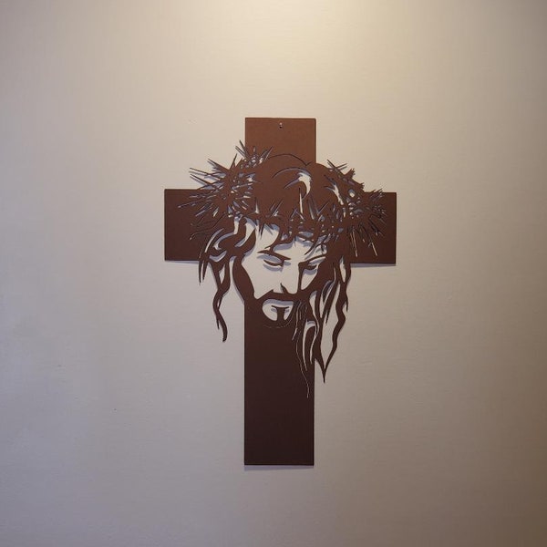 Metal Jesus Face - Etsy