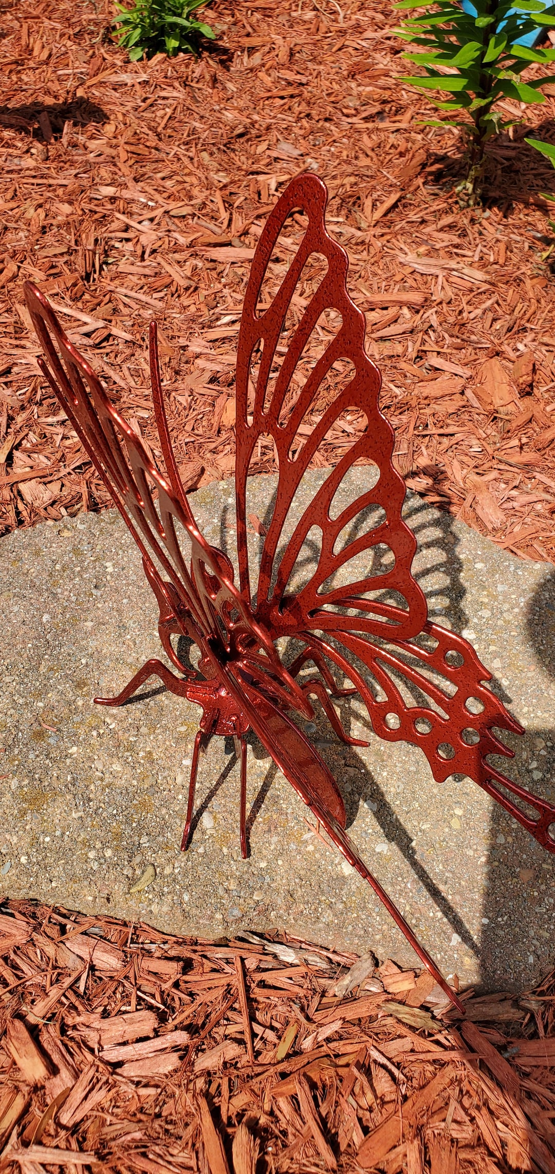 Heavy Duty Powder Coated Handmade Metal Dragonfly or Butterfly for ...