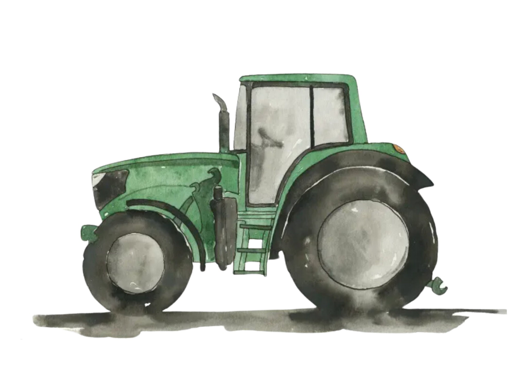 Farm Tractor Prints for Baby and Toddler Boys Room, Farm Nursery Decor ...