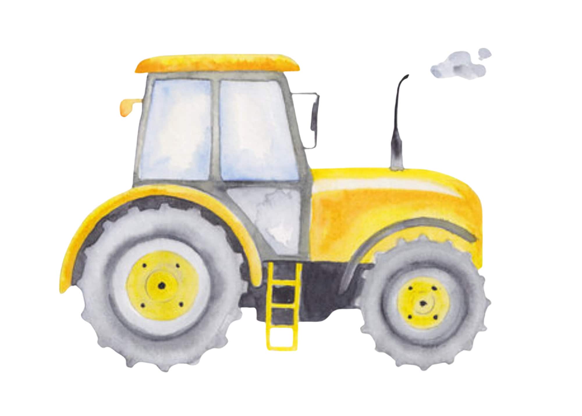 Farm Tractor Prints for Baby and Toddler Boys Room, Farm Nursery Decor ...