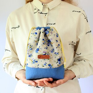 Drawstring Bag Sewing Pattern, Easy Sewing Project, Craft Bag PDF ...