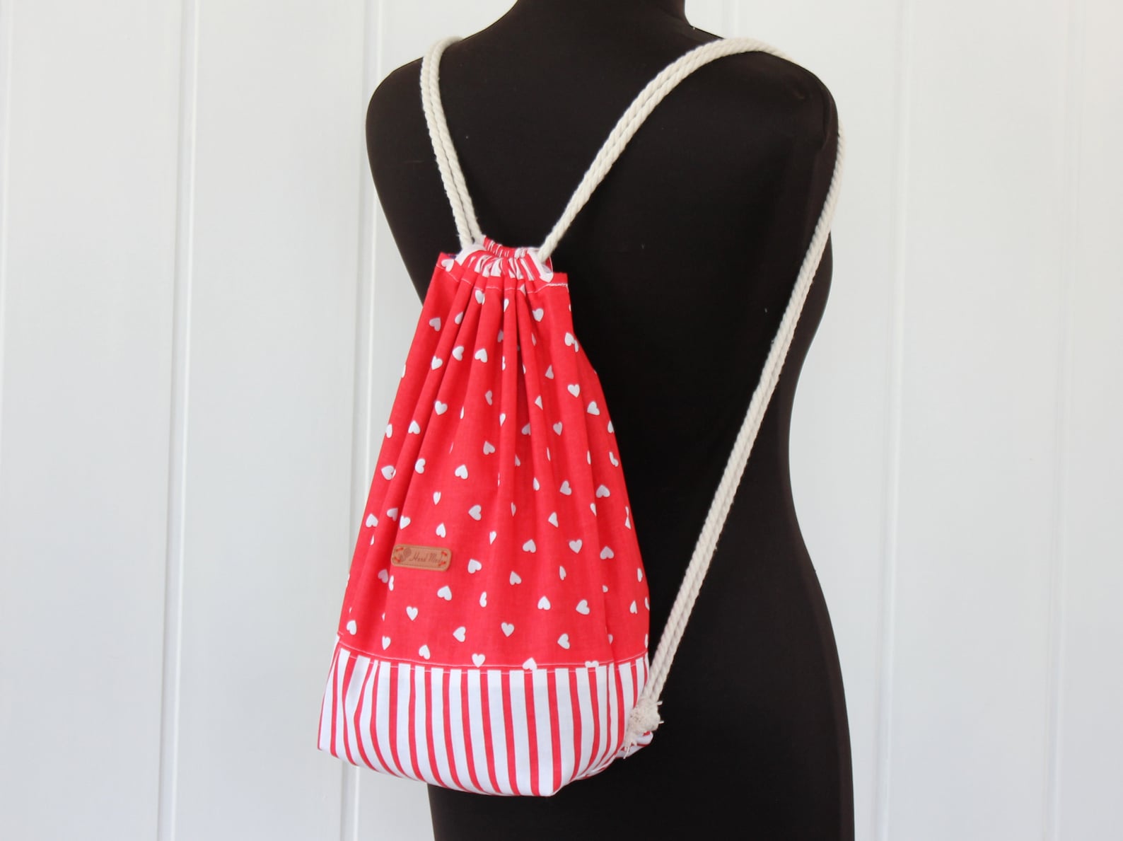 Drawstring Backpack Sewing Pattern, Easy Sewing Project, Download PDF ...