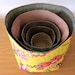 Reversible Fabric Basket PDF Sewing Pattern, DIY Fabric Storage 5 Sizes ...