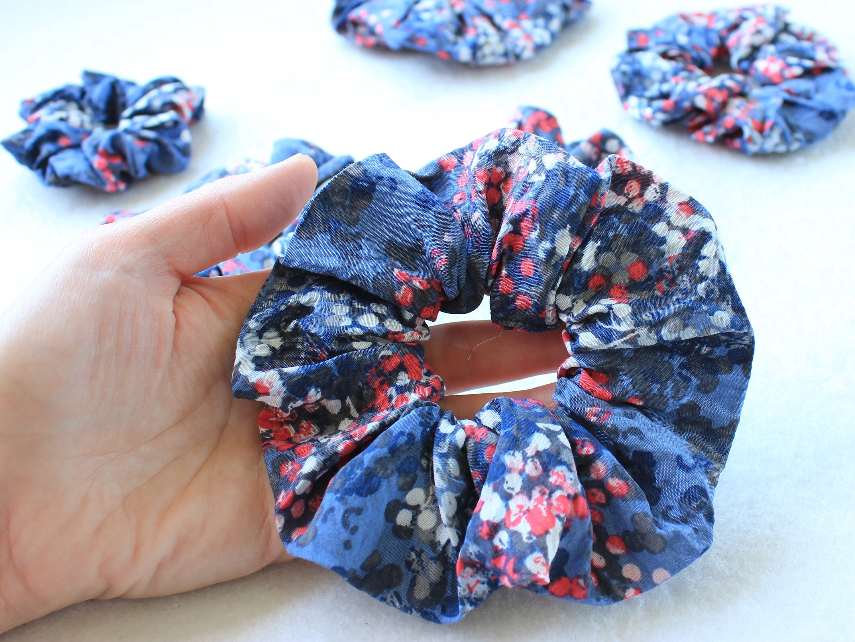 Scrunchies 6 Sizes PDF Sewing Pattern, How to Make Scrunchie ...
