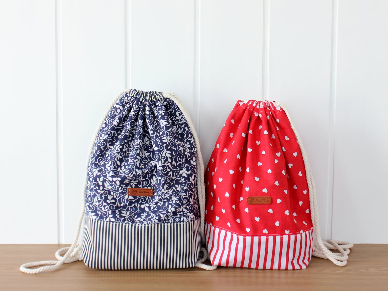 Drawstring Backpack Sewing Pattern, Easy Sewing Project Bag , Ruksack ...
