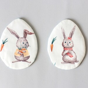 Fillable Easter Egg PDF Pattern – 8 Sizes, DIY Easter Decor, Easy ...