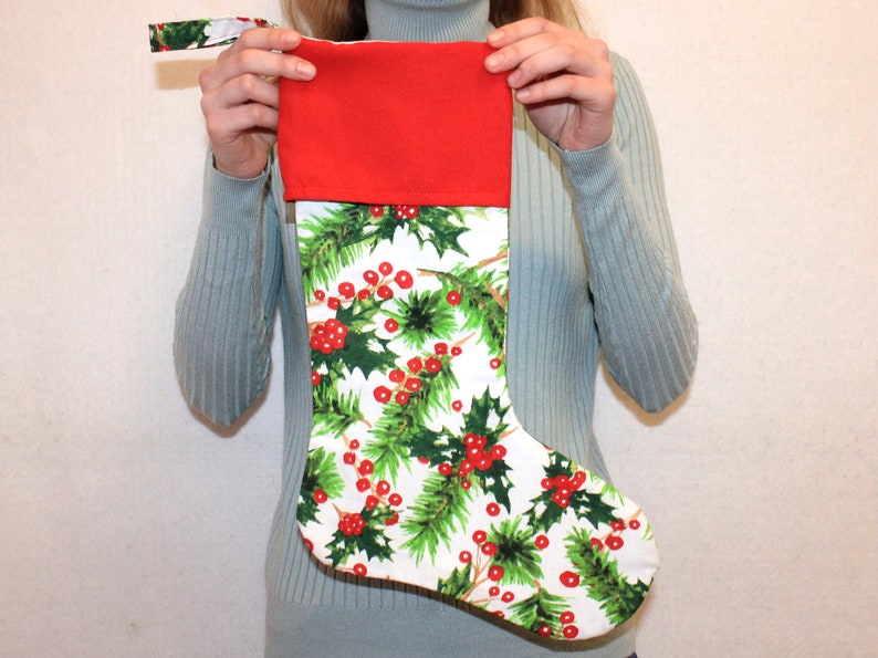 Christmas Stocking PDF Sewing Pattern Traditional Christmas - Etsy