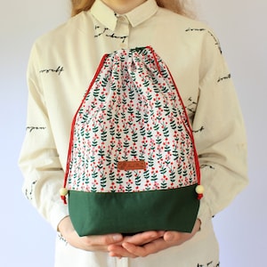 Drawstring Bag Sewing Pattern, Easy Sewing Project, Craft Bag PDF ...