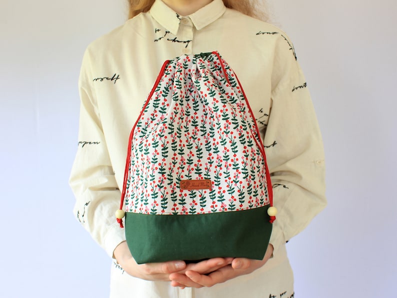 Drawstring Bag Sewing Pattern Easy Sewing Project Craft Bag - Etsy