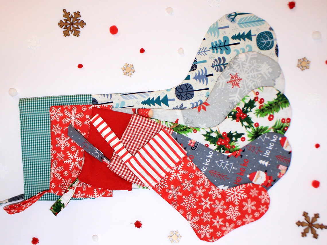 Christmas Stocking PDF Sewing Pattern Traditional Christmas - Etsy