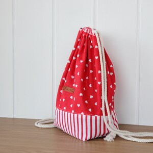 Drawstring Backpack Sewing Pattern, Easy Sewing Project Bag , Ruksack ...