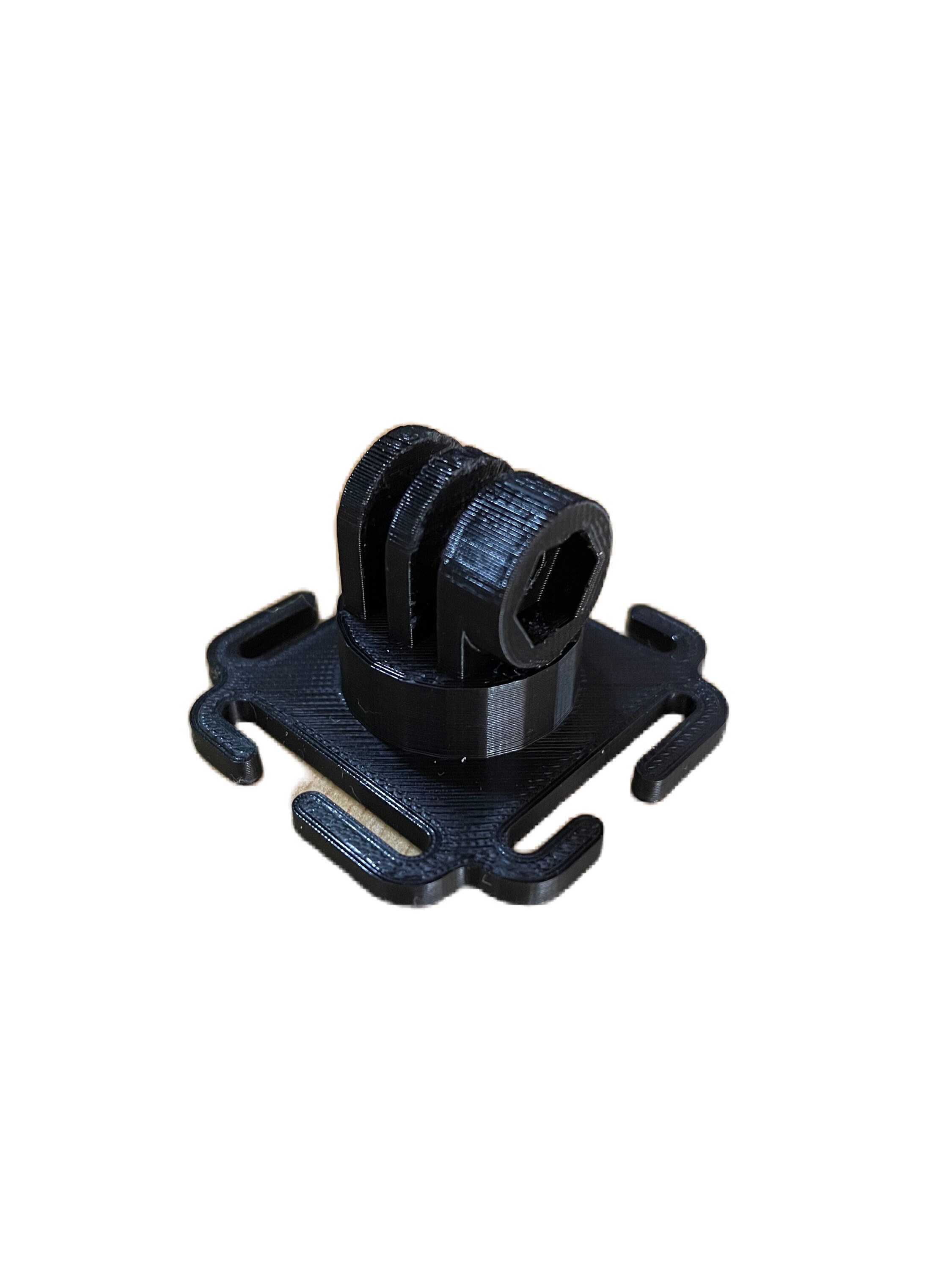 MOLLE Mount for Gopro Camera, 2-way With 3 Prongs. Mount to Any Straps ...