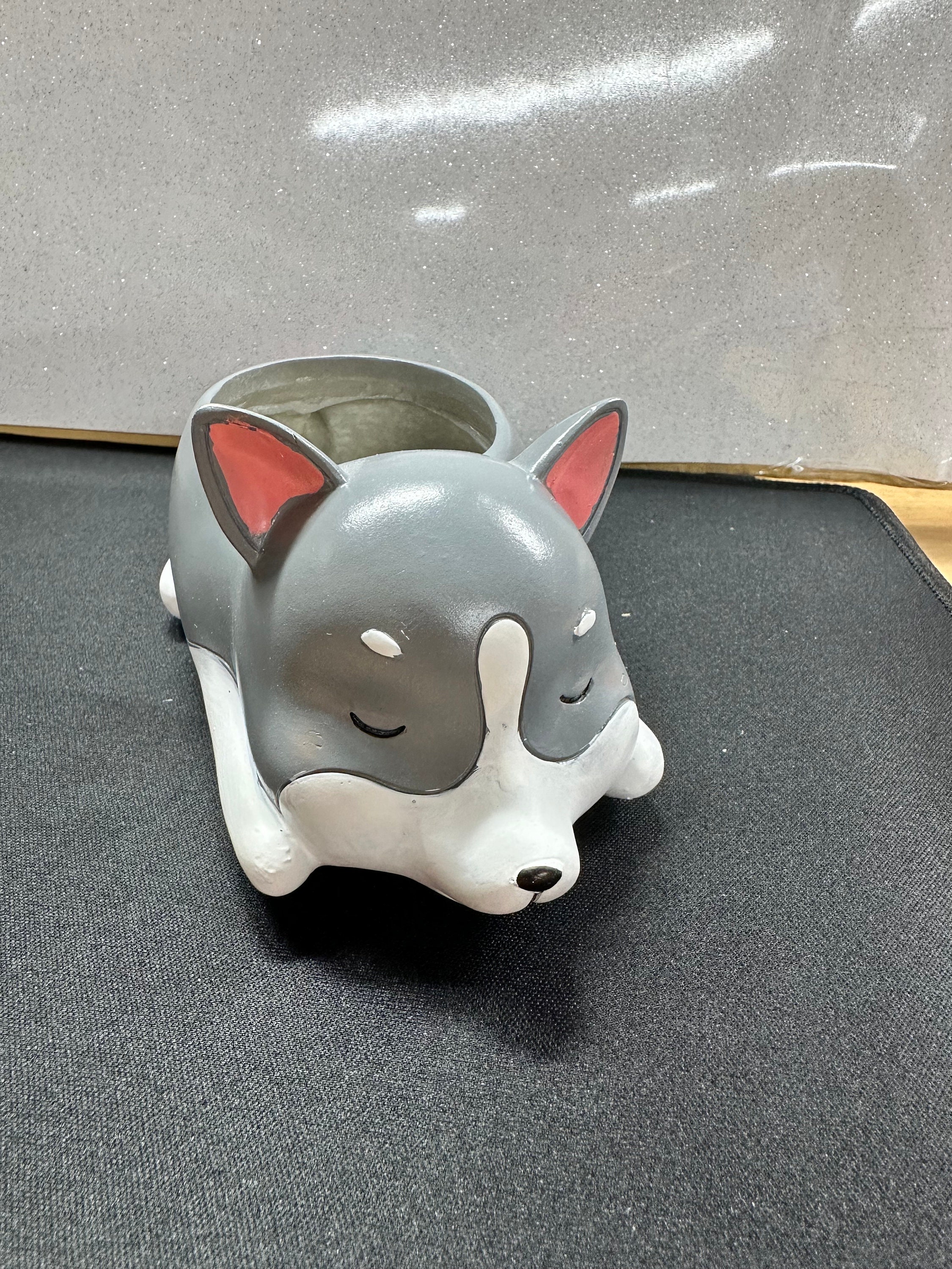 Conrad Corgie, Bud Bulldog, Sally Schnauzer, Peggy Pug, and Henry Husky ...