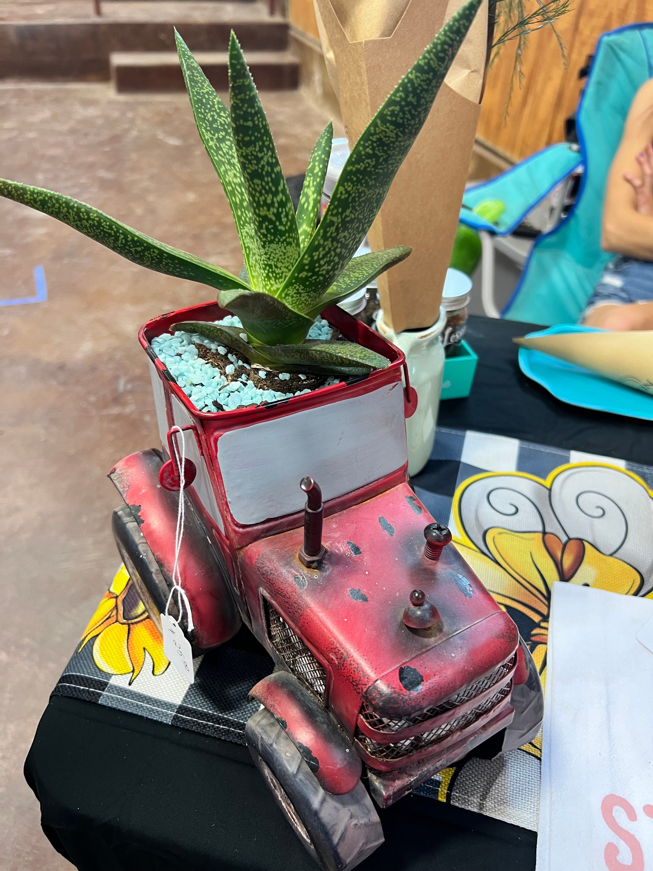 Timmy Tractor Planter - Etsy