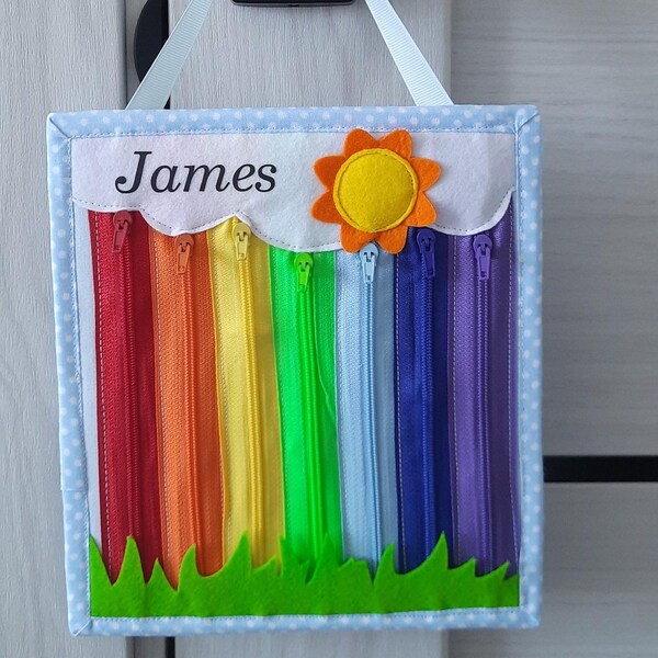 Zipper Quiet Book - Etsy