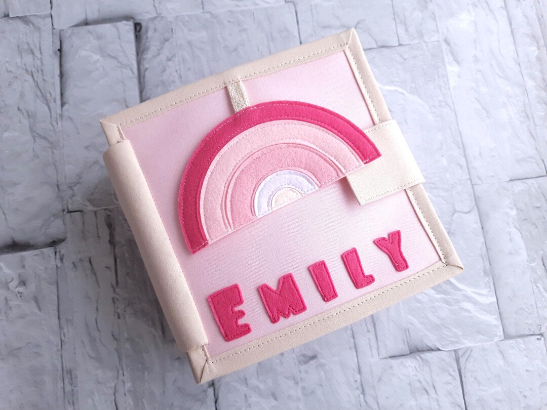 Toddler Busy Book Custom - Toddler Girl Soft Busy Book - Personalized ...