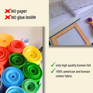 Personalized Quiet Book Boho Pink Rainbow - Custom Sensory Felt ...