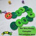 The Very Hungry Caterpillar - Snap Buttoning Game - Montessori Felt ...