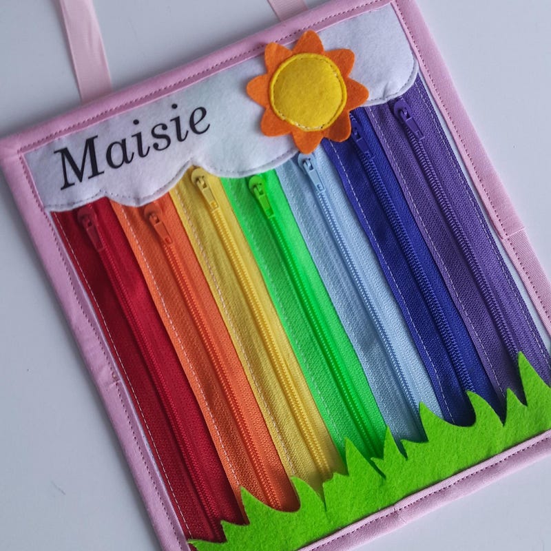 Zipper Quiet Book - Etsy