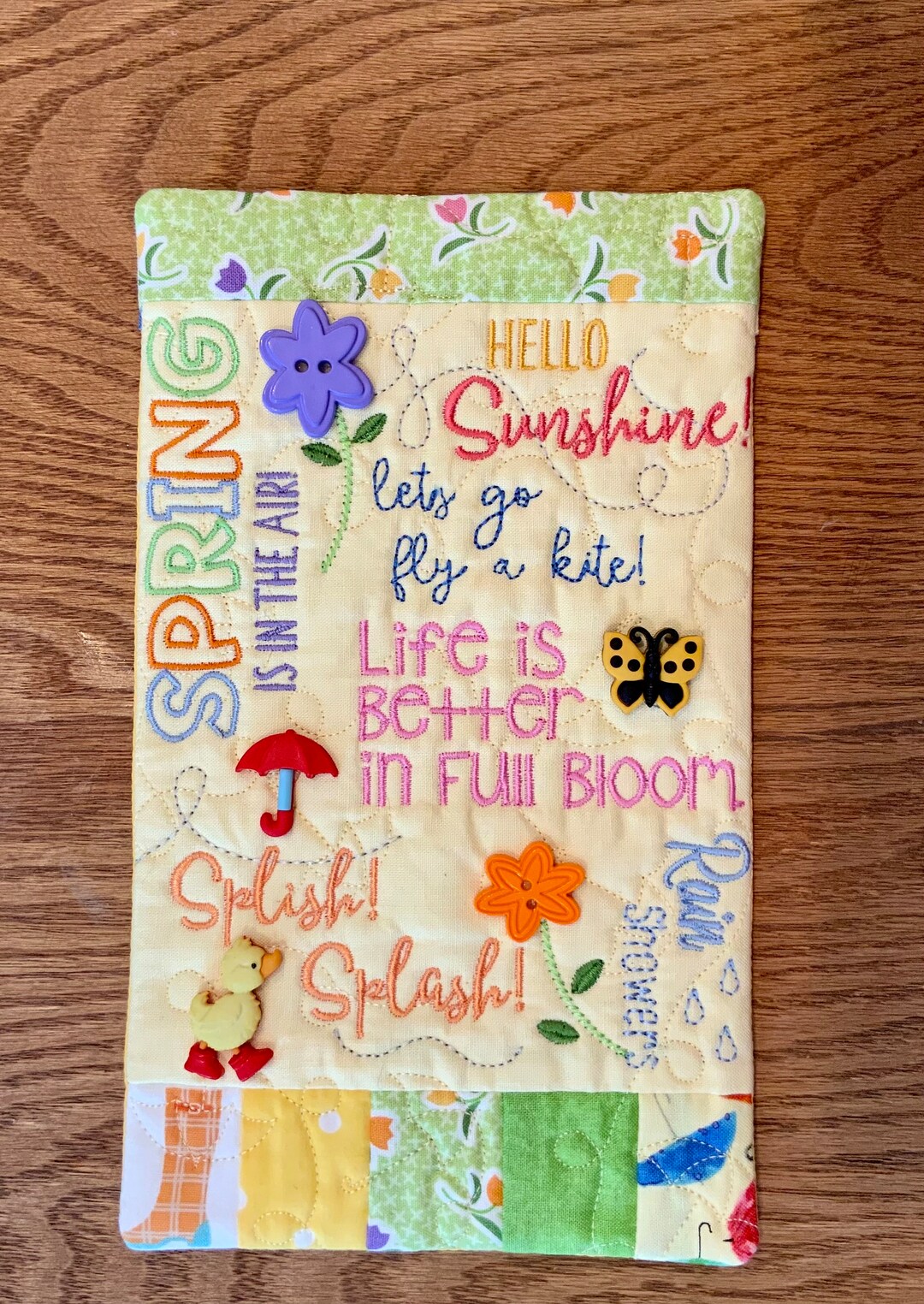 Mini Wall Hanging for Spring - Etsy