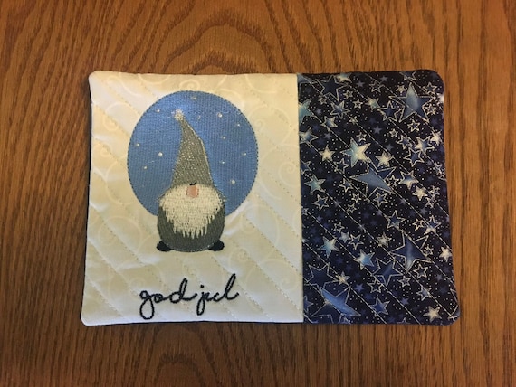 God Jul in Blue - Etsy