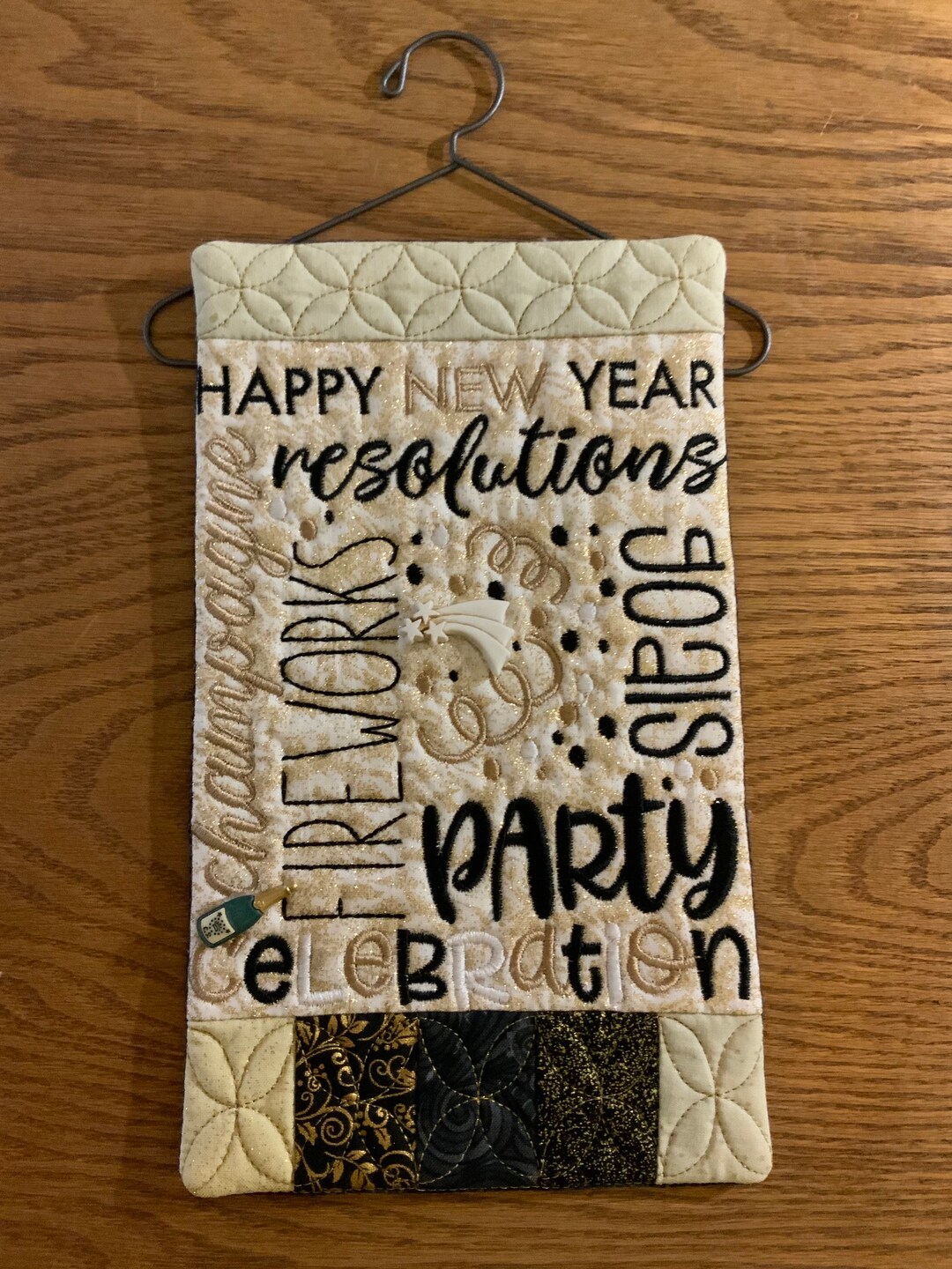 Happy New Year Mini Wall Hanging - Etsy