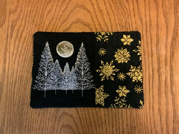 Winter Wonderland Mug Rugs | Etsy